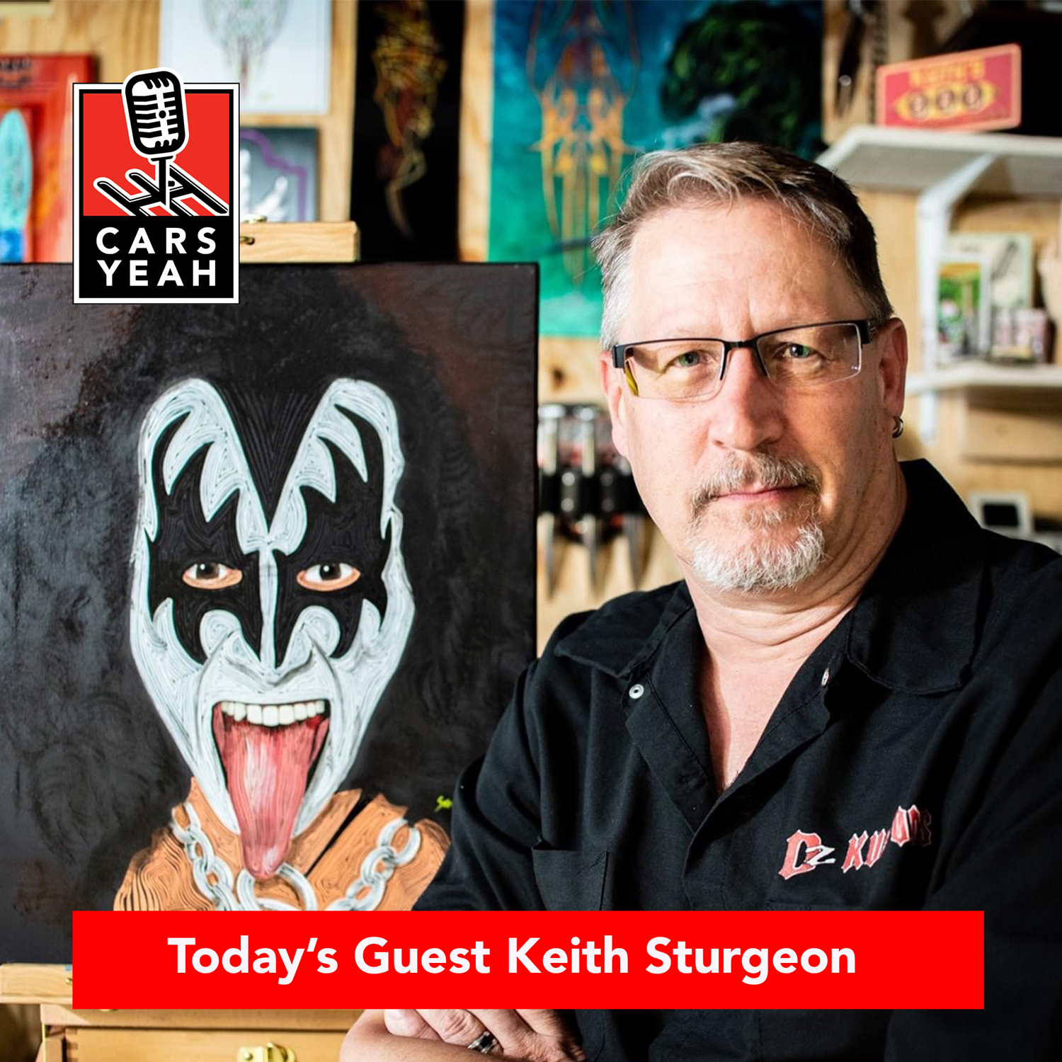 1733: Keith Sturgeon Pinstripe Artist - CarShowSafari.com