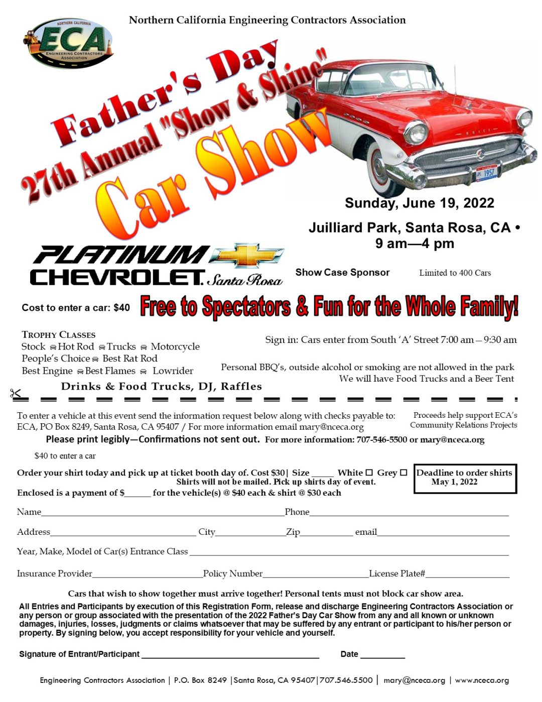 Father's Day 27th Annual "Show & Shine" Car Show - CarShowSafari.com