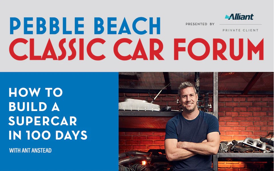 Pebble Beach Classic Car Forum: How To Build A Supercar In 100 Days ...