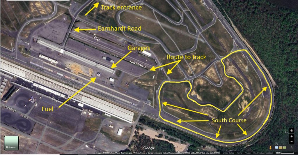 High Performance Driving at Pocono Raceway - South Course ...