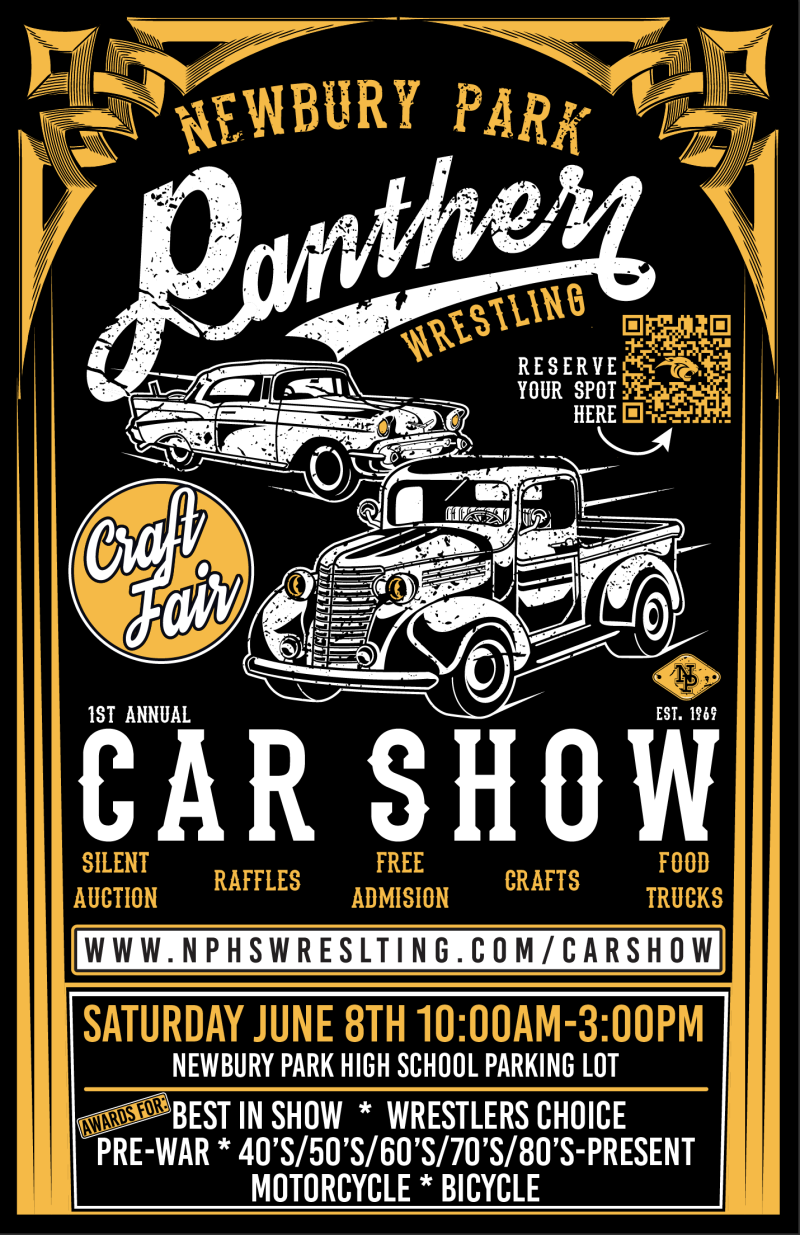 1st Annual Panther Wrestling Carshow & Craft Fair - CarShowSafari.com