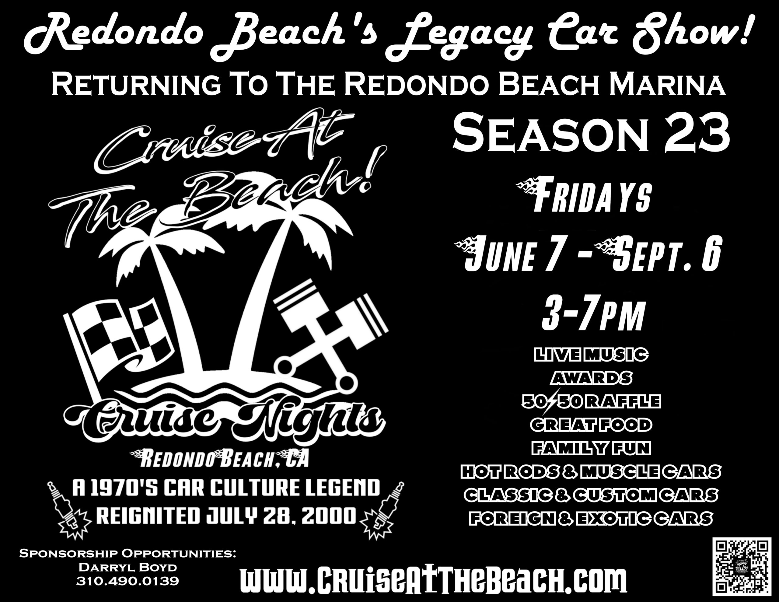 "Cruise At The Beach!" 2024 - Season 23 Week 10. Live Music, Raffle ...