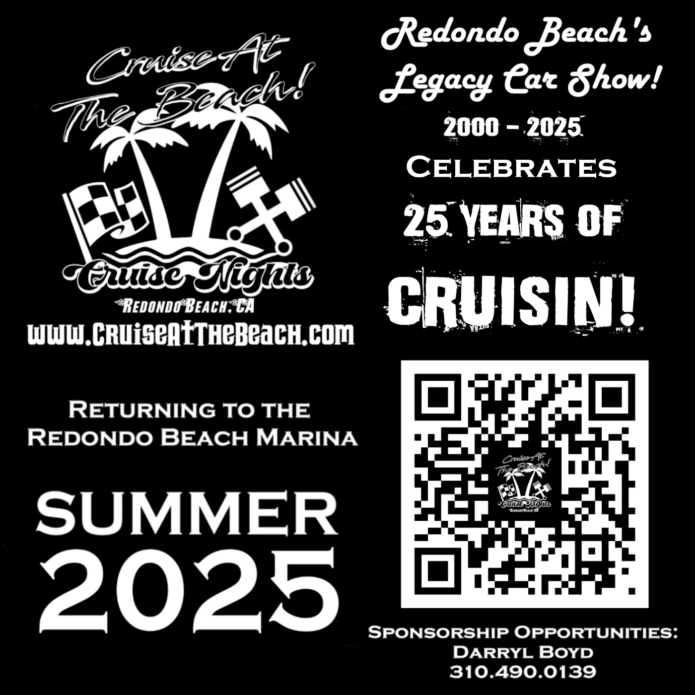 "Cruise At The Beach!" 2025 Opening Night - Celebrating 25 Years Of ...