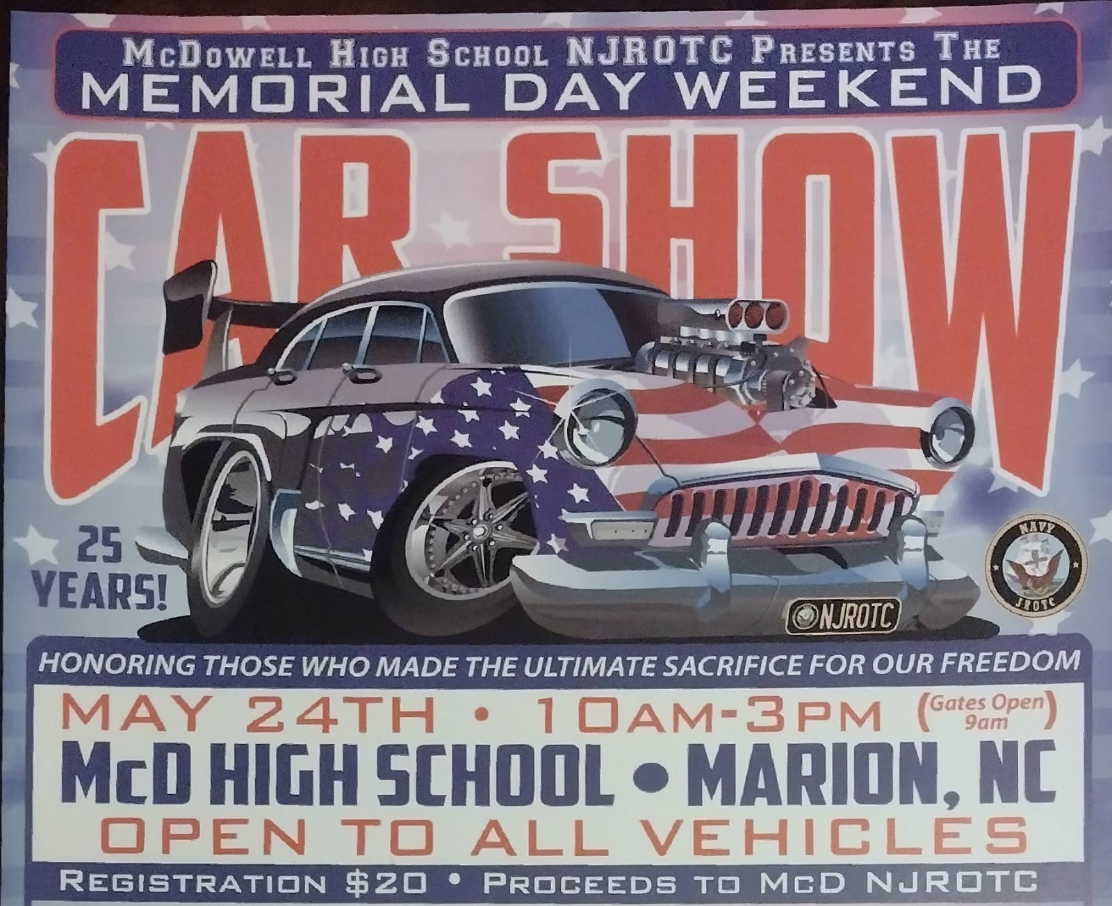 Memorial Weekend Car Show - CarShowSafari.com
